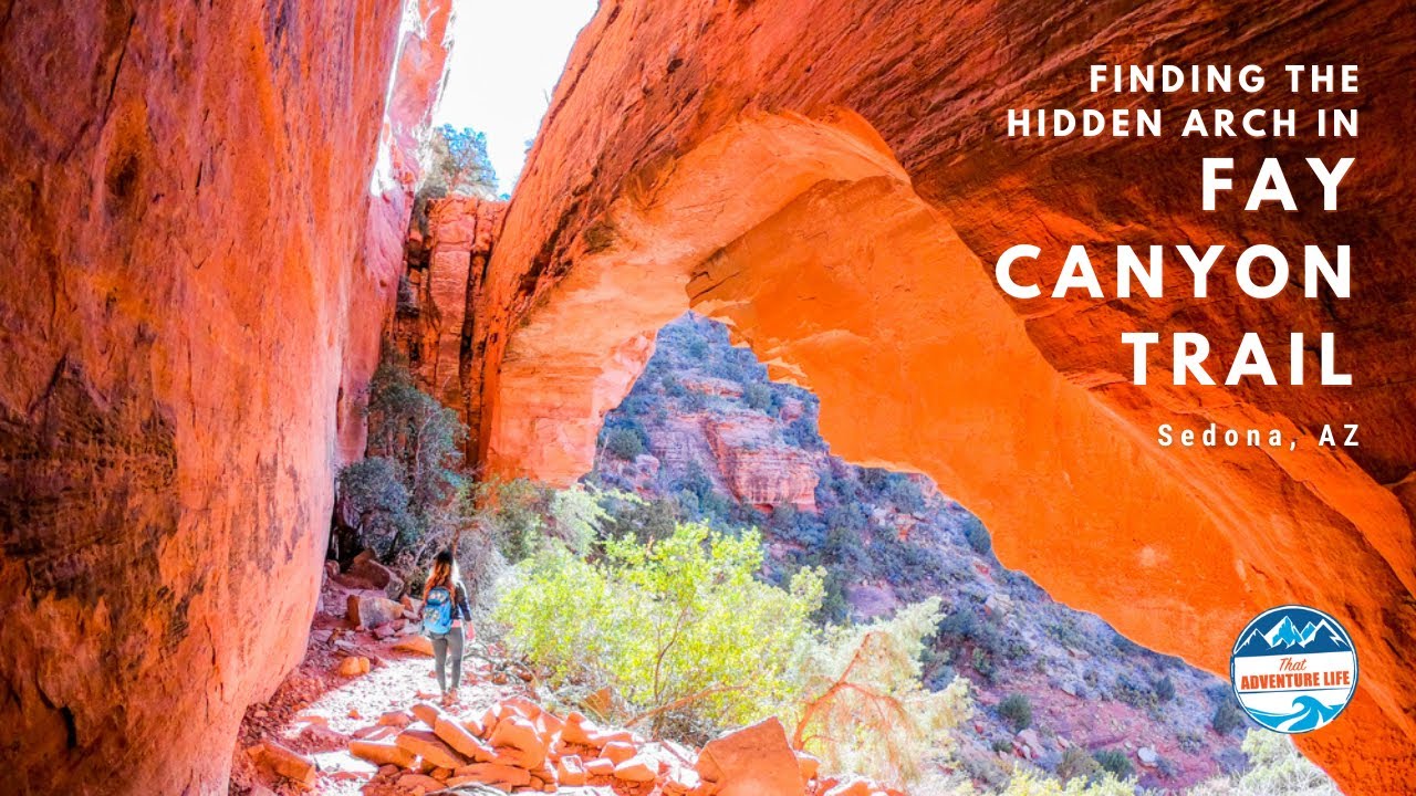 Finding the Hidden Arch in Fay Canyon Trail, Sedona - YouTube