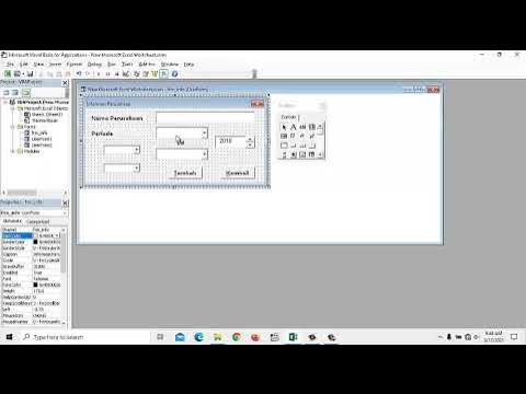 Membuat Combo Box - YouTube
