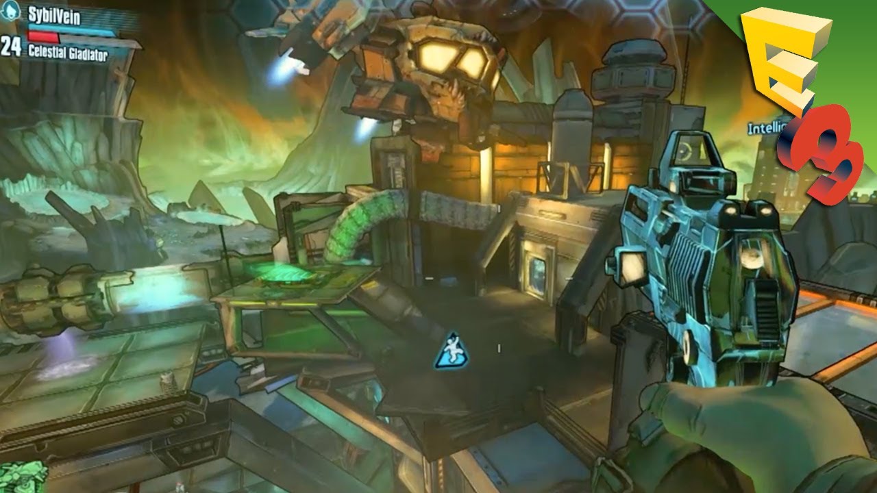 BORDERLANDS: THE PRE-SEQUEL Gameplay and Interview! Cryo Damage, Low ...