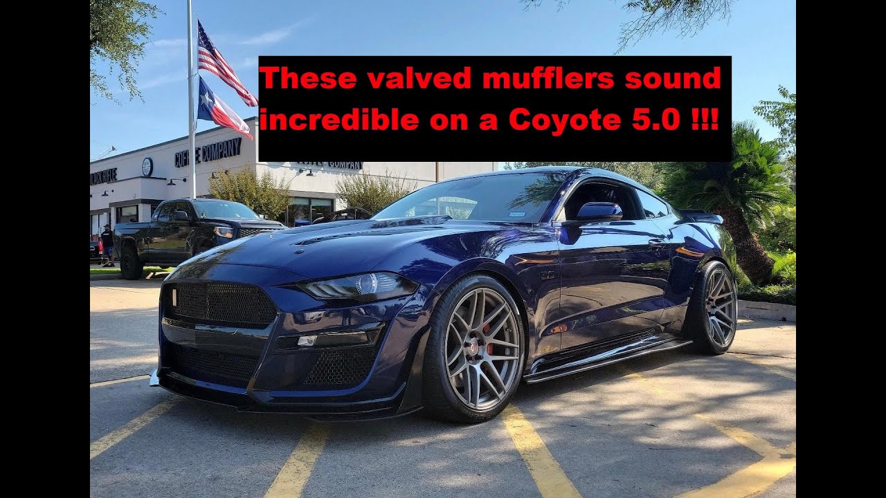 Adding active exhaust to my Mustang. Cold start & rolling sound clips ...
