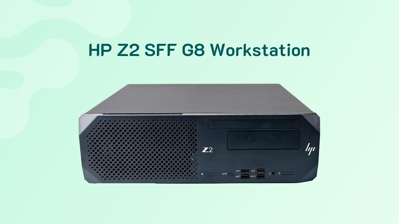 HP Z2 SFF G8 Workstation cận cảnh - YouTube
