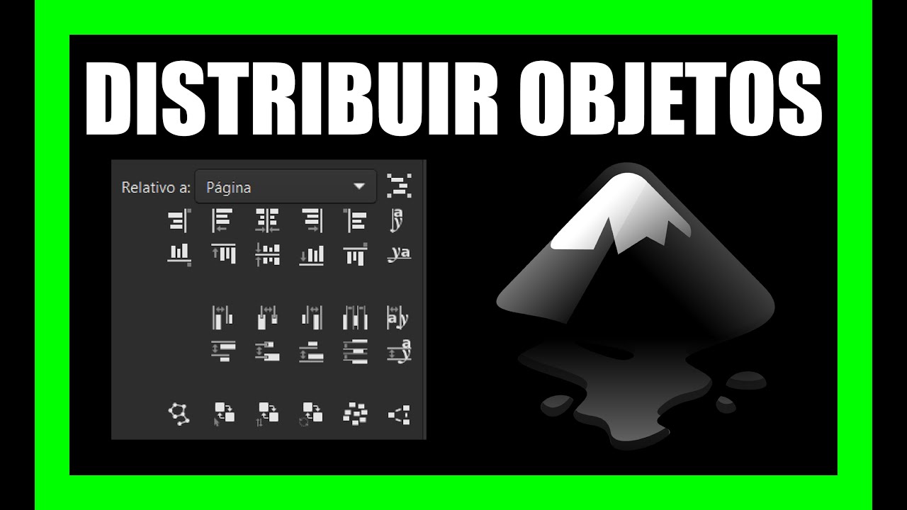 DOMINA COMO ALINEAR Y DISTRIBUIR OBJETOS EN INKSCAPE PASO A PASO - YouTube