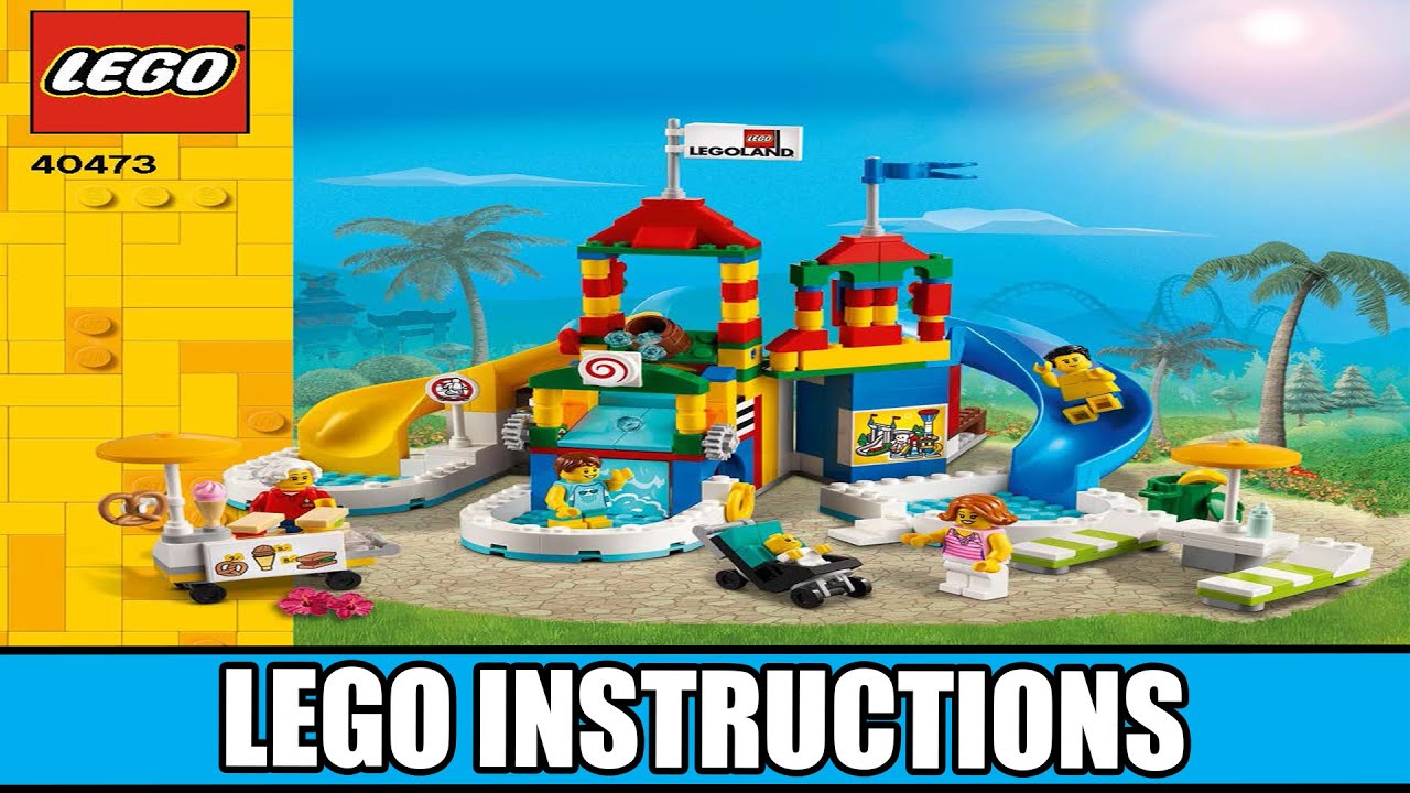 LEGO Instructions | LEGOLAND Exclusive | 40473 | LEGOLAND Waterpark ...