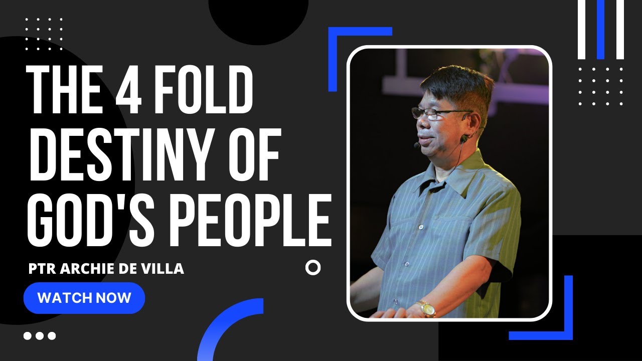 The 4 Fold Destiny of God's People | November 7, 2021 | Sunday Worship ...