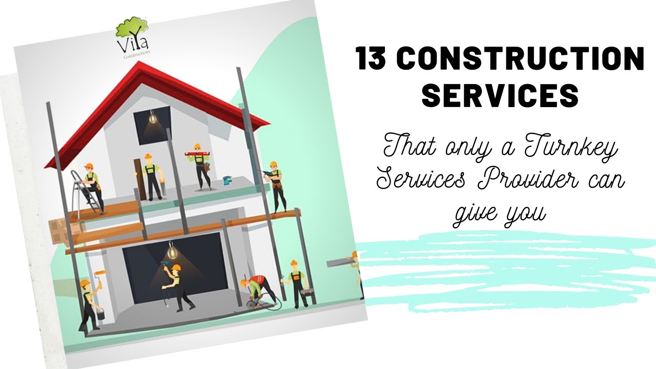 TURNKEY CONSTRUCTION SERVICES IN KERALA - YouTube