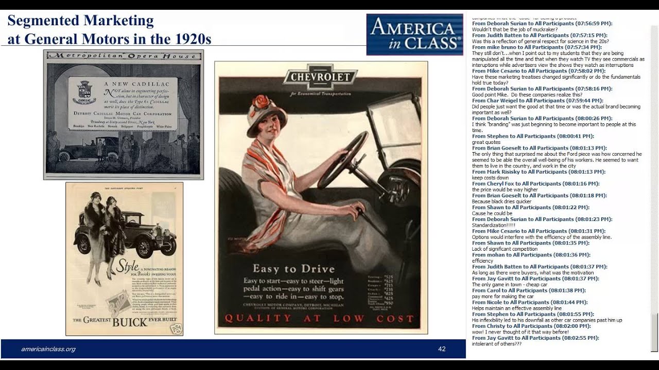 The Business of America and the Consumer Economy of the 1920s - YouTube