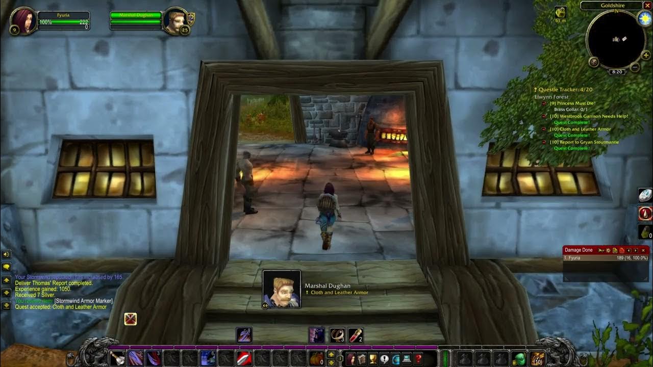 4k60fps WOW Classic Quests Eastvale Logging Camp Part 2 - YouTube