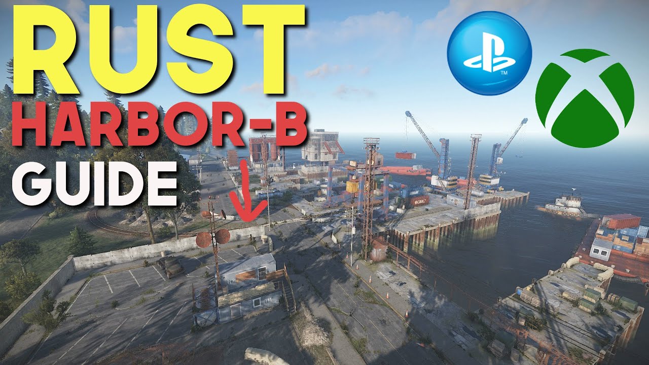 RUST 🏹 on Console - Harbor-B Monument Highlight - YouTube