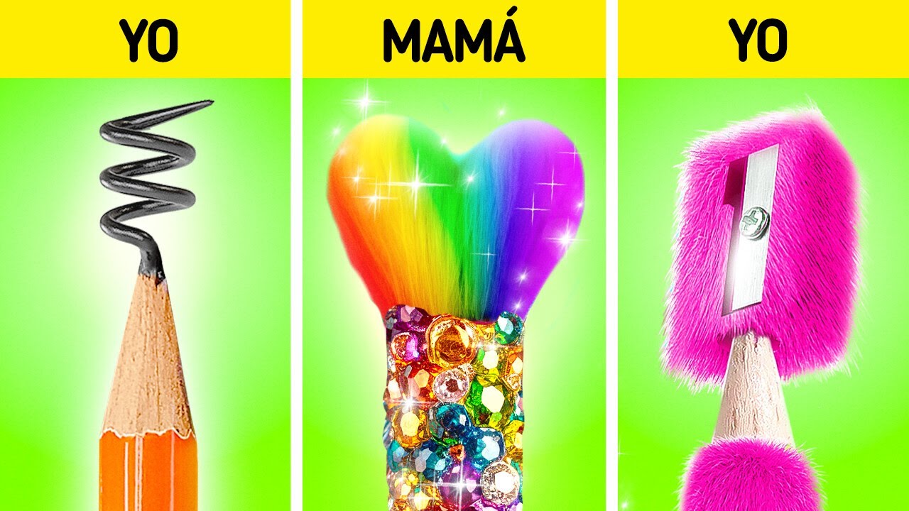 ¡Trucos creativos de arte y proyectos de bricolaje de mi mamá! ¡Trucos ...