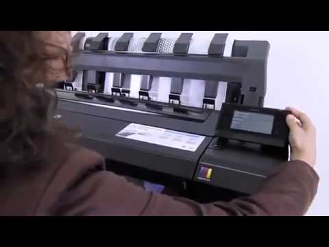 Introducing the new HP Designjet T920, T1500 ePrinters - YouTube