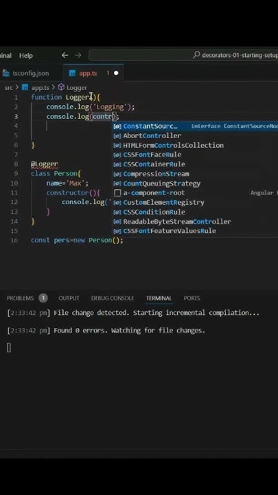 Typescript Decorators in 60 Seconds! 🚀 - YouTube
