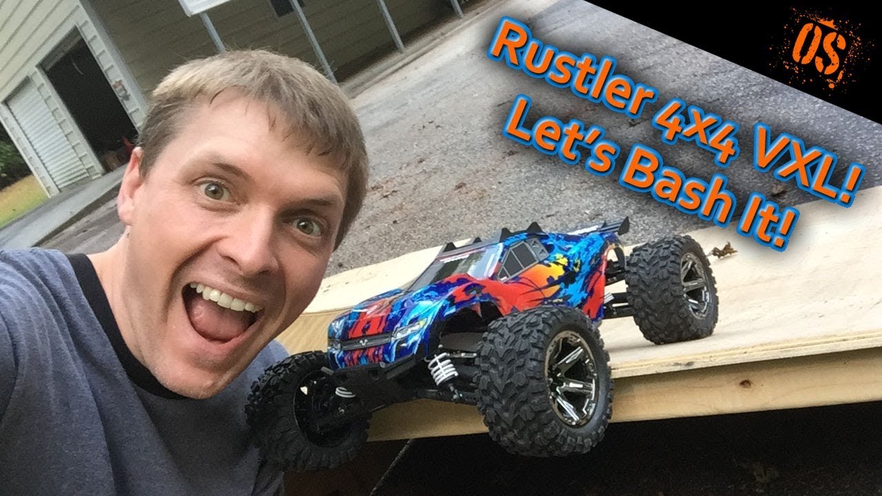 Rustler 4x4 VXL Unboxing and Bashing! - YouTube