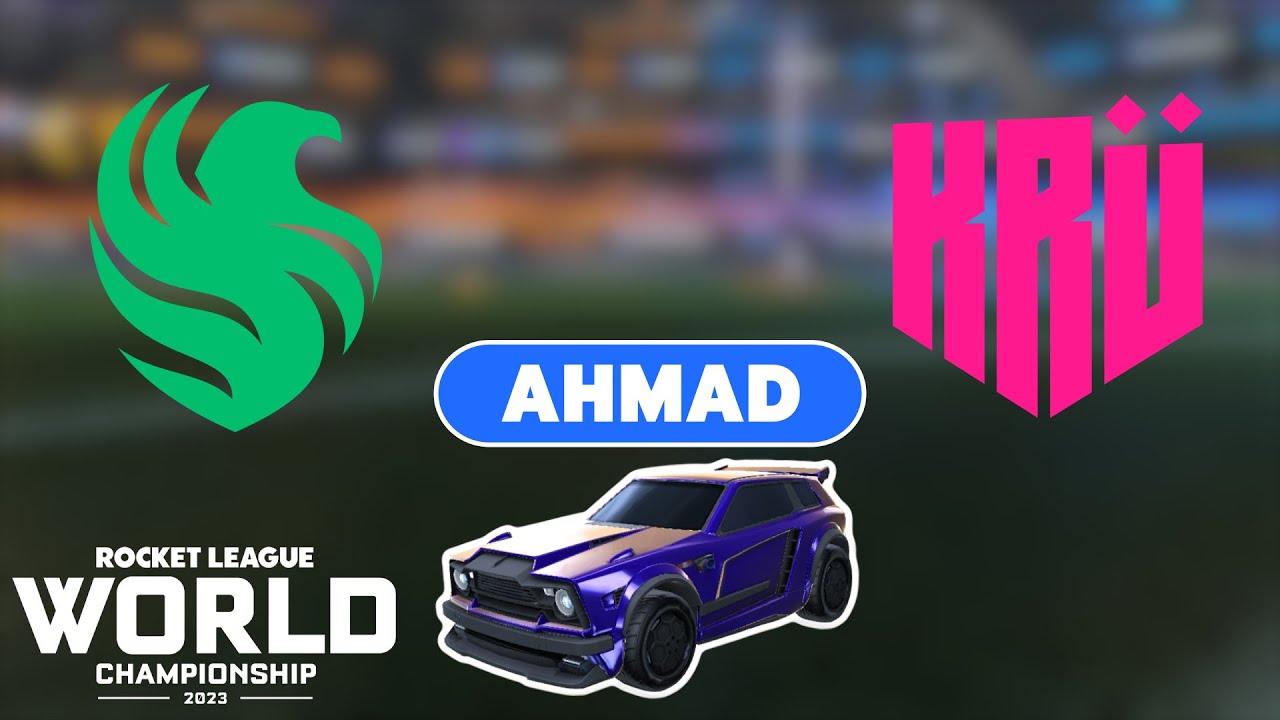 Ahmad RLCS POV #104 - Team Falcons vs KRÜ Esports - G1 - Swiss R2 ...