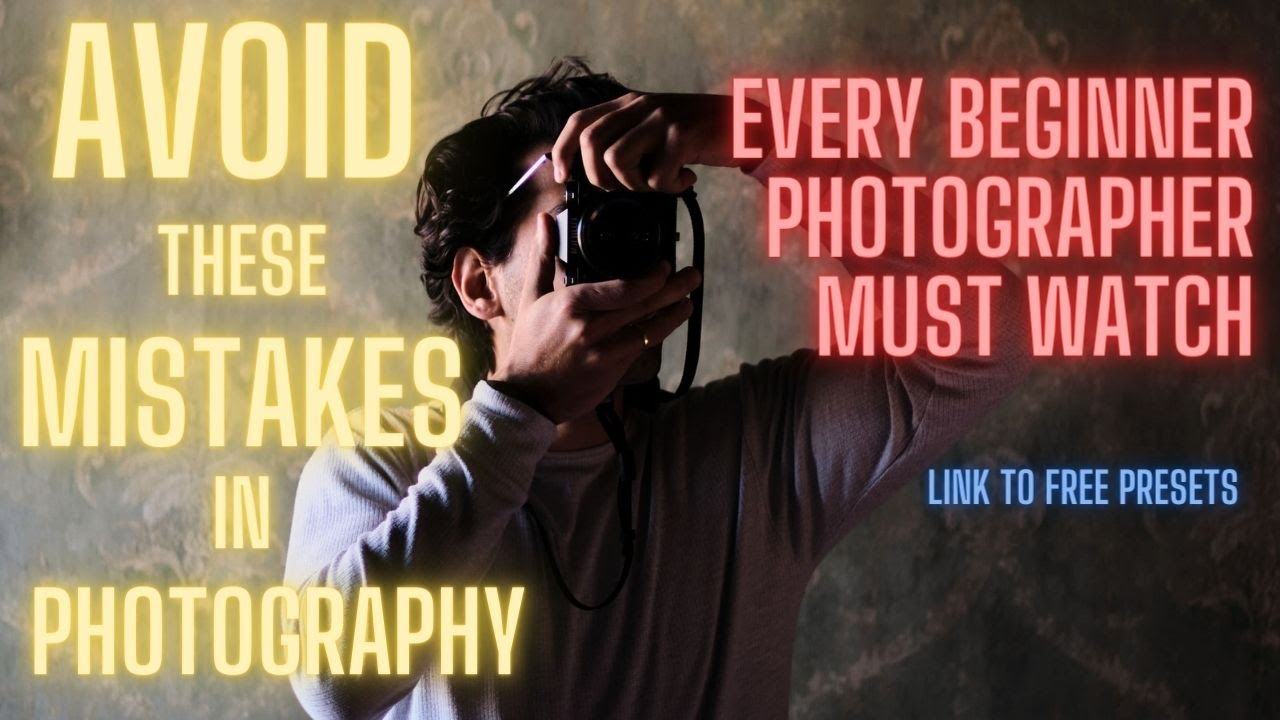 Avoid these mistakes as a beginner photographer - YouTube