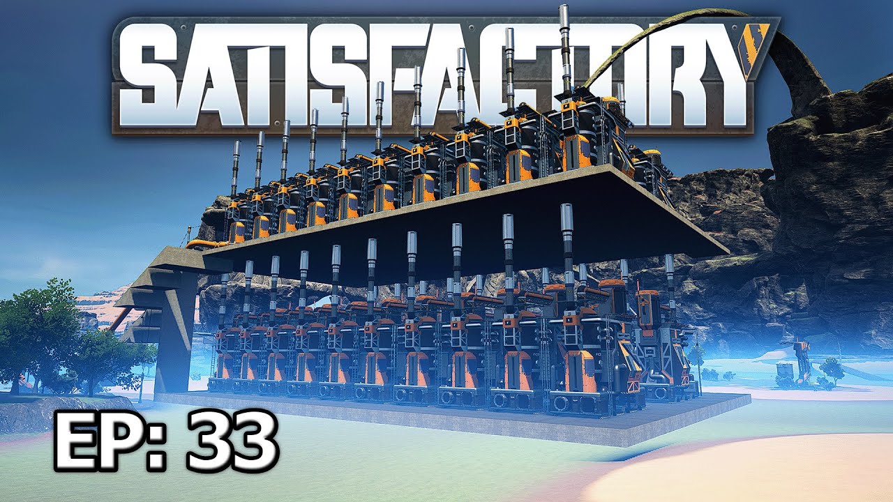 We Started Our Crude OIL Factory!! | Satisfactory Episode: 33 - YouTube
