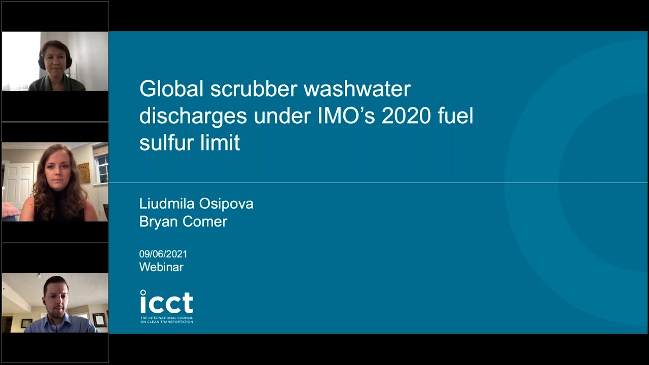 Global scrubber washwater discharges under IMO’s 2020 fuel sulfur limit ...