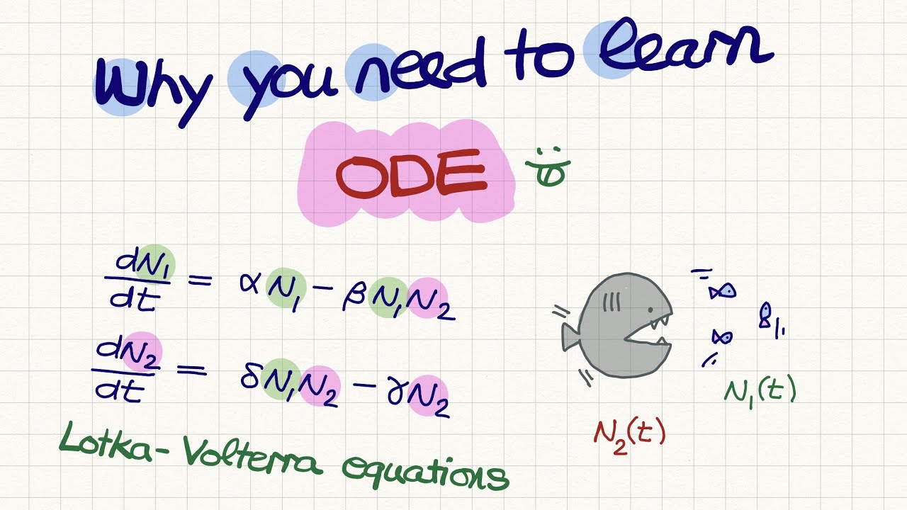 Applied Math - Why you need to learn ODE - YouTube