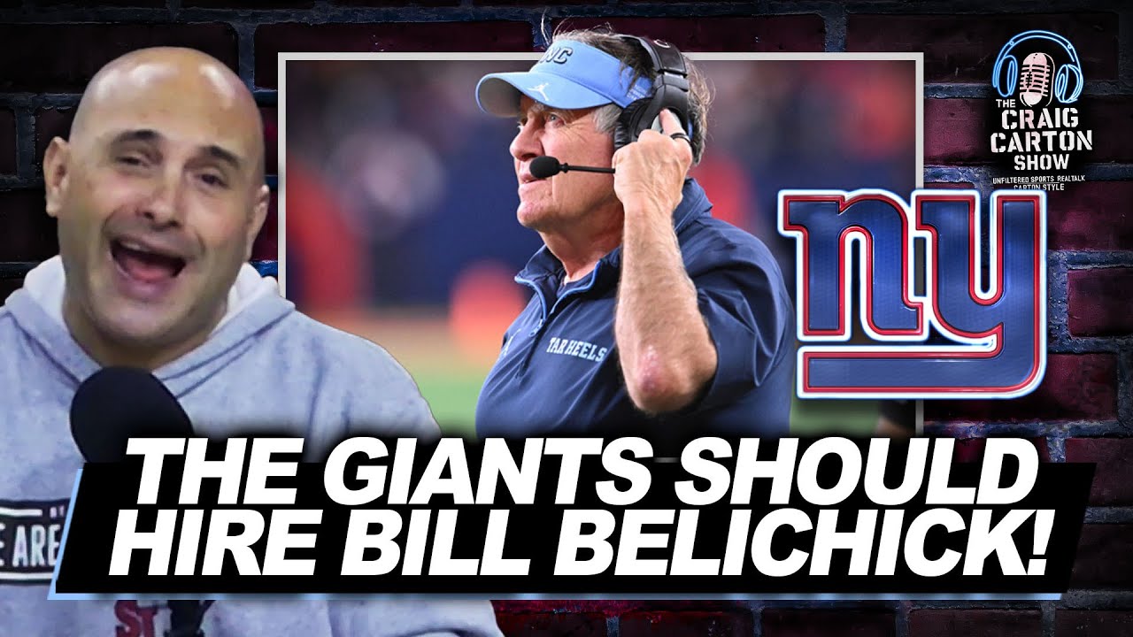 BILL BELICHICK IS THE OBVIOUS ANSWER FOR THE NEW YORK GIANTS! | The ...