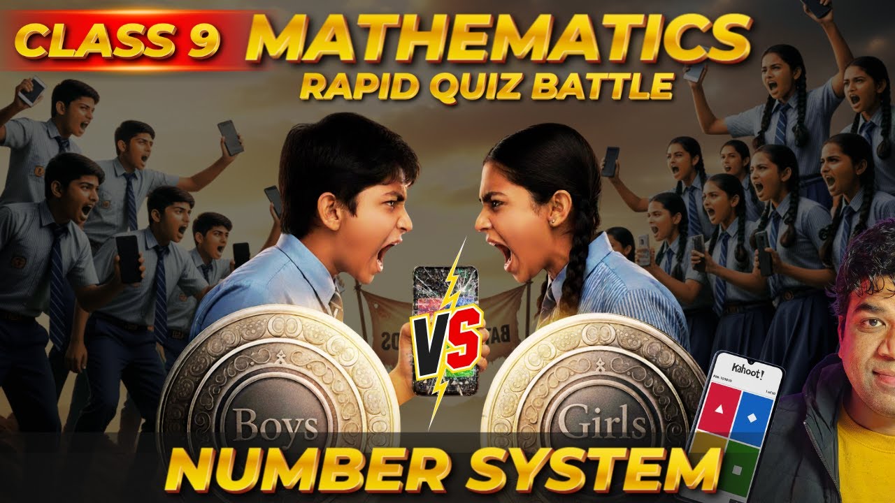 Its Boys vs Girls !! Class 9 Mathematics Rapid Quiz Battle - YouTube