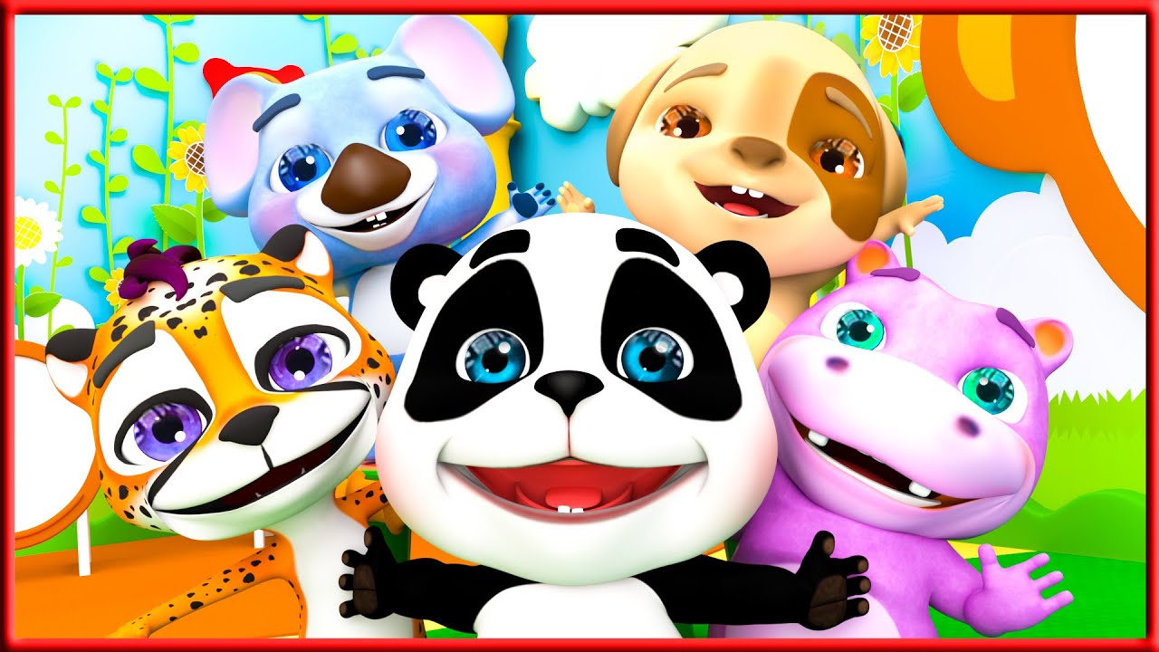 Cinco Bebês Brincalhões + Maís Músicas Infantis | Panda Português # ...