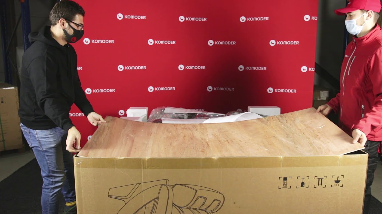 [Unboxing] Fotoliu de masaj KOMODER FOCUS II - YouTube