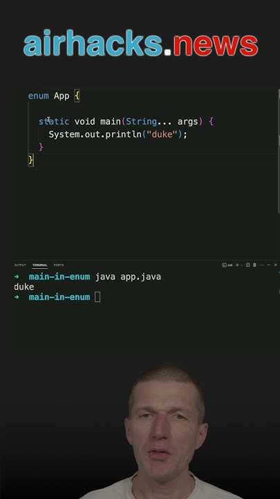 Fun with Executable Enums #java #shorts #coding #airhacks #fun - YouTube