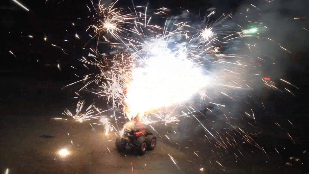 Testing some homemade fireworks! - YouTube