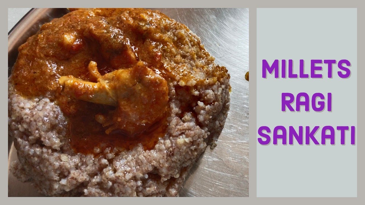 healthy Millets Ragi Sankati // healthy recipe // weight loss healthy ...