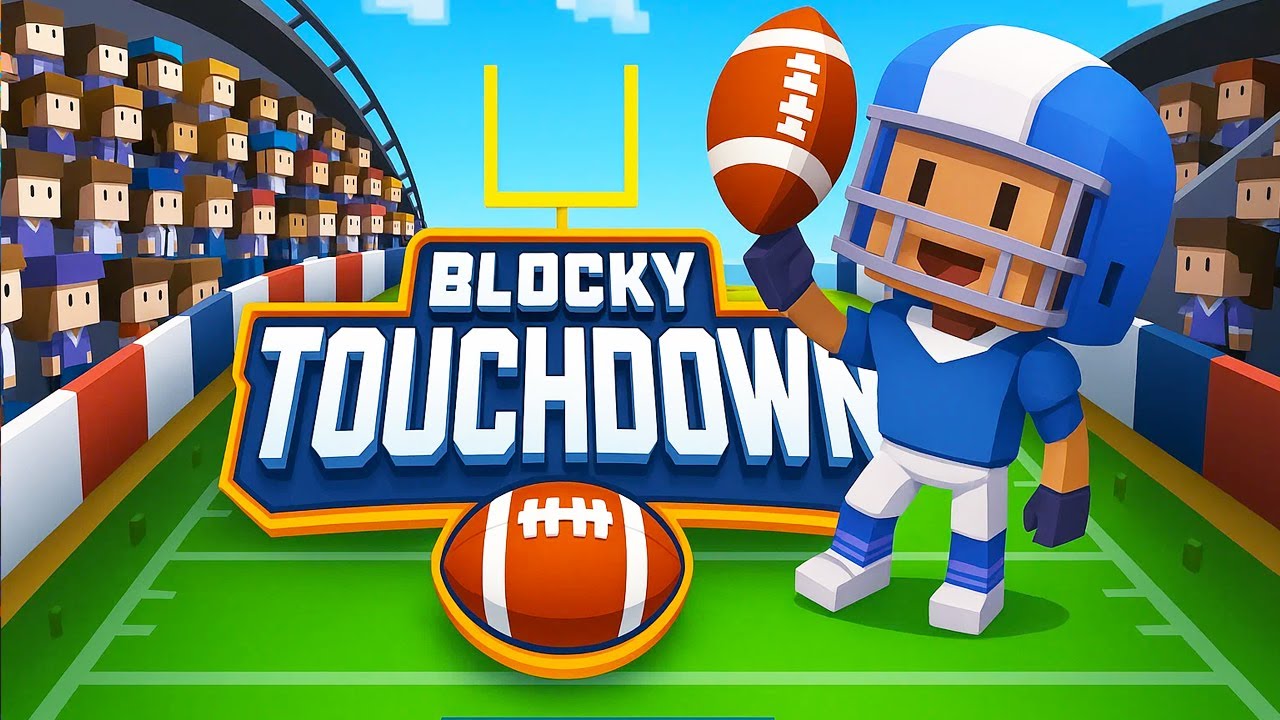 Blocky Touchdown Gameplay - YouTube