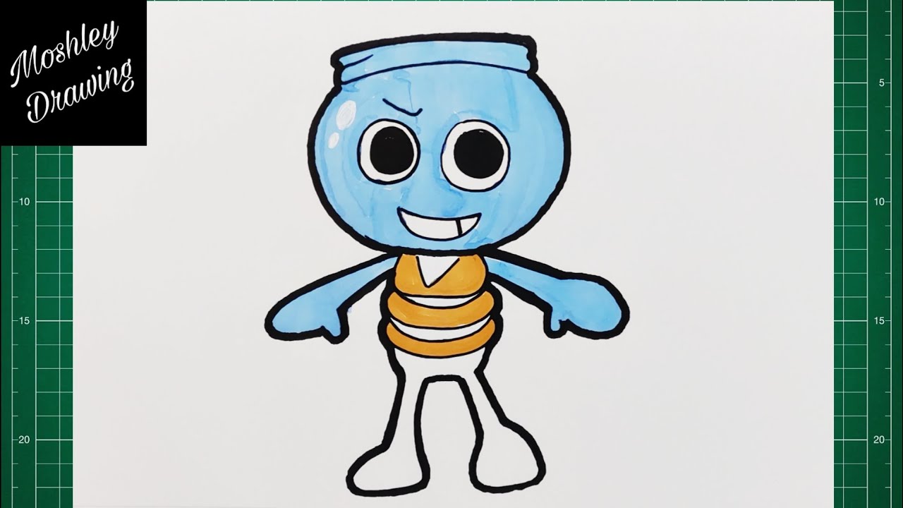 How to Draw Finn - Dandy's World - YouTube