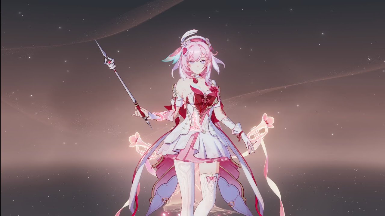 Elysia [Hi♪ Love Wish Elf♥] Menu Animations | Honkai Impact 3rd 8.5 ...