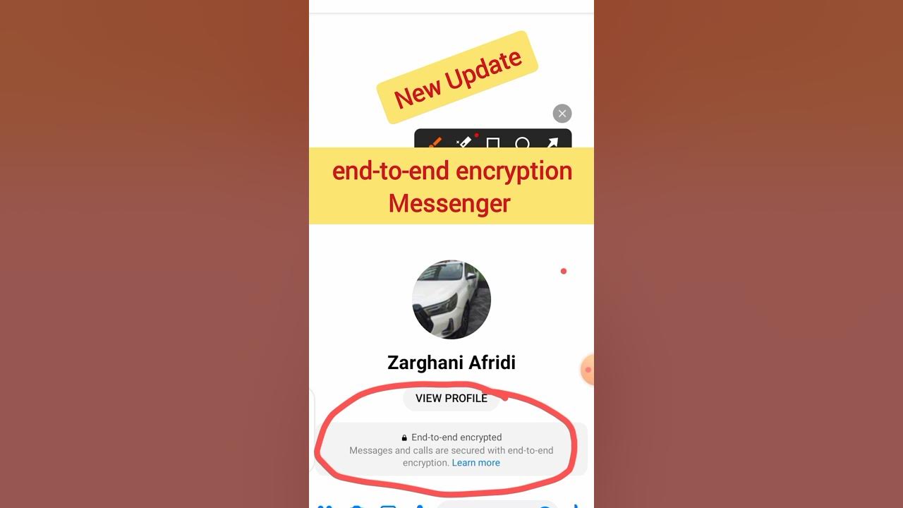end-to-end encryption messenger kia ha - YouTube