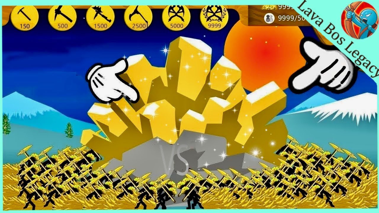 X99999 STICKMAN MINER - HACK STICK WAR LEGACY - YouTube