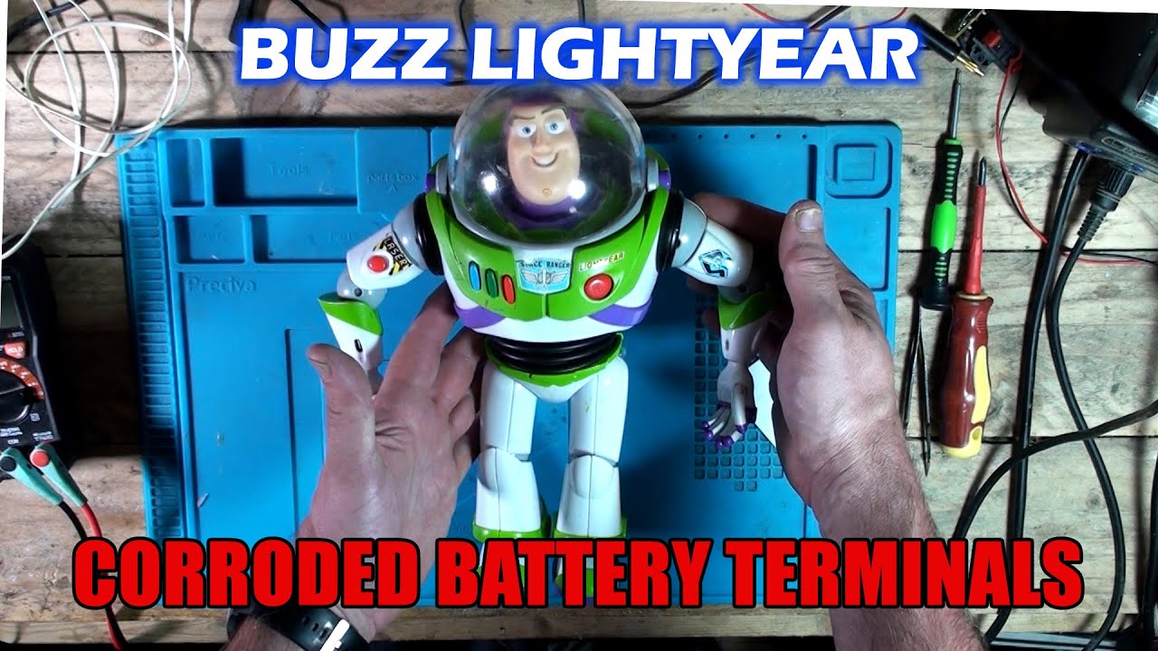 Buzz Lightyear 1995? Corroded Battery Terminals - Was sent to me not ...