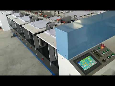 Industrial Paper Collator Collating Machine - YouTube