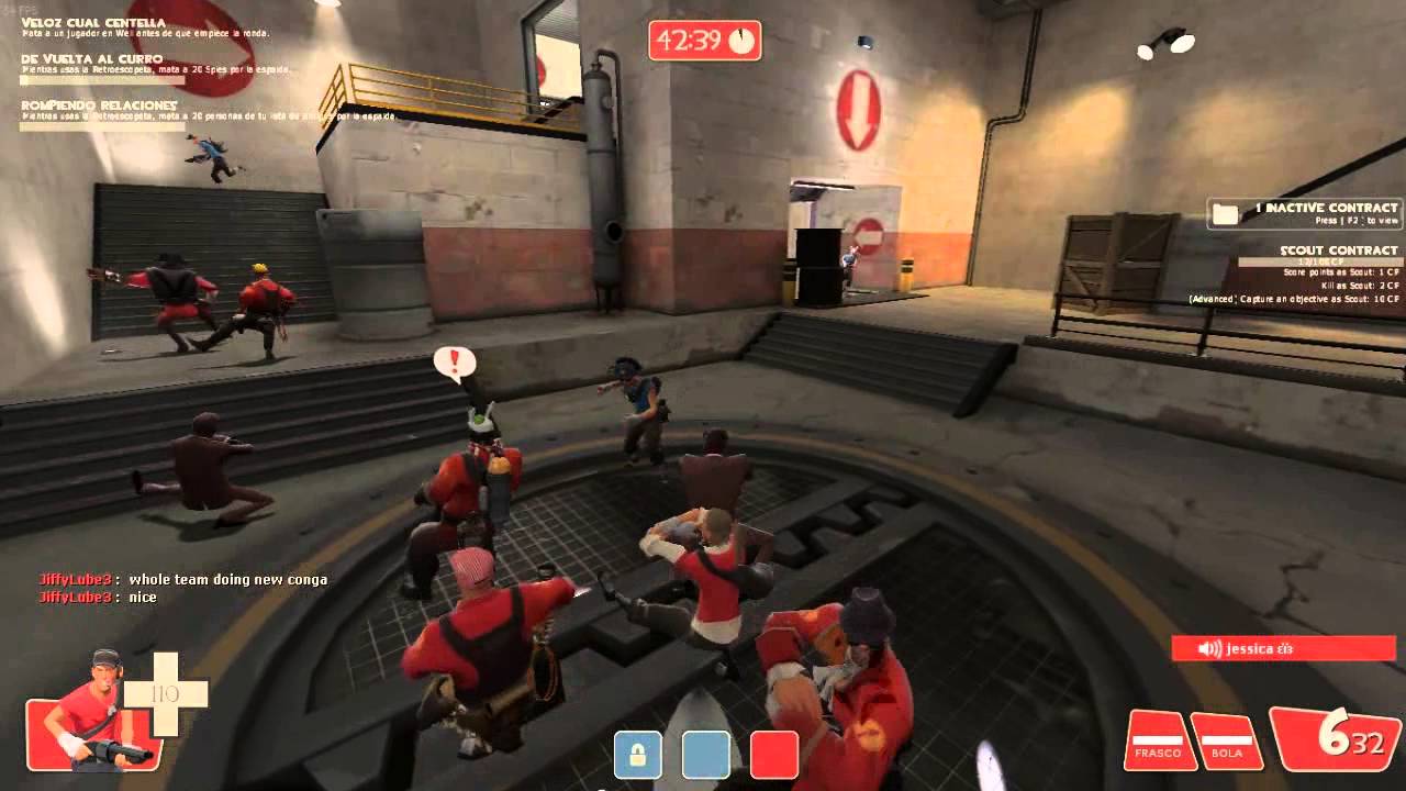 TF2 - The conga replacement (The Gun Mettle Update) - YouTube