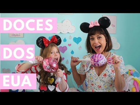 EXPERIMENTANDO DOCES GIGANTES COM PRISCILA SOL 😱🍭