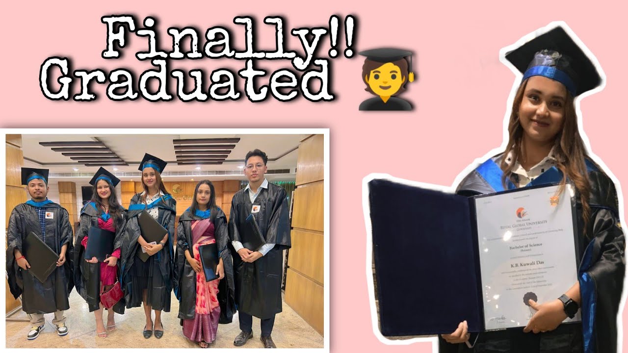 Finally Graduated🥳|2nd Convocation Ceremony at Royal Global University,2022|Kuwoliverse💟 - YouTube