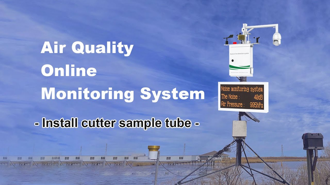 「Cutter sample tube installation」MS800A VOC /PM2.5/ PM10 Air Quality ...
