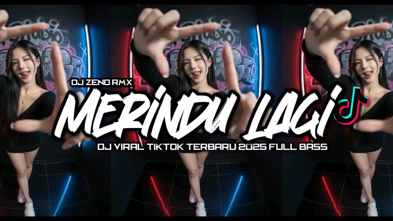 DJ MERINDU LAGI || VIRAL TIKTOK TERBARU 2025 FULL BASS || DJ Zeno rmx ...