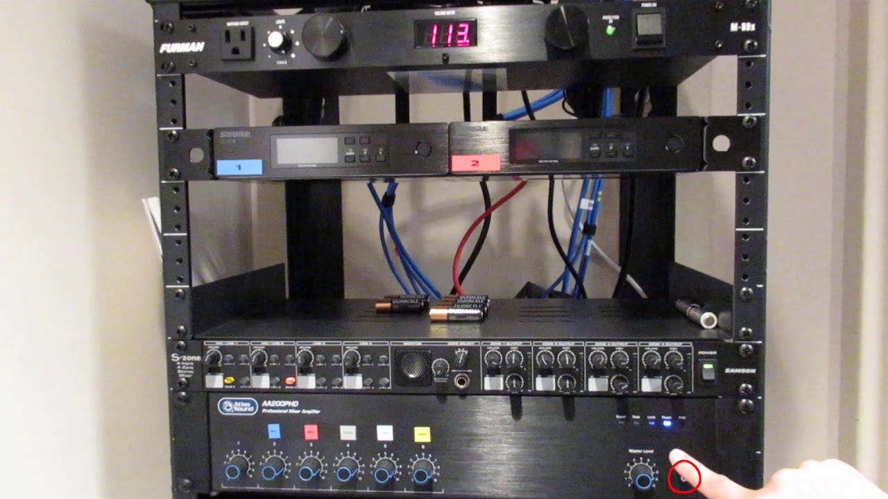 Meeting Room: Sound System - Powering off the Sound System - YouTube