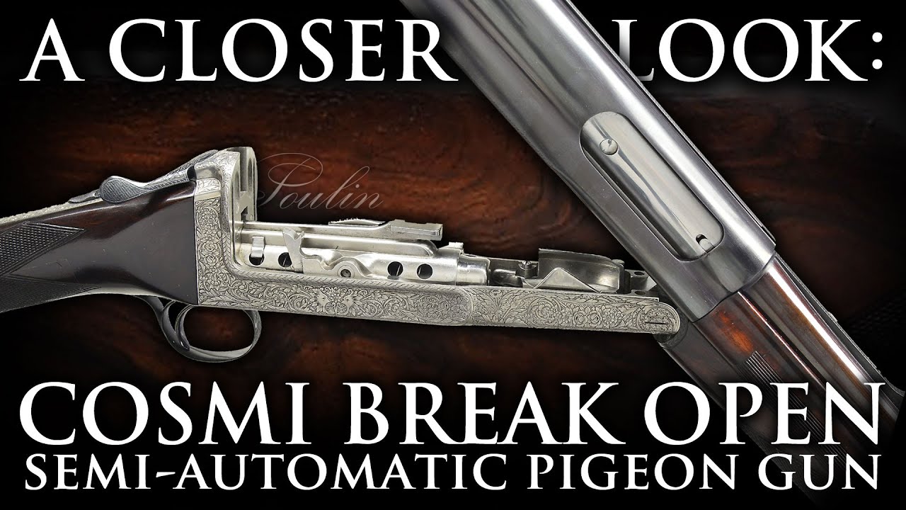 A Closer Look: SUPERB Cosmi Break Open Semi-Auto Pigeon Gun - YouTube