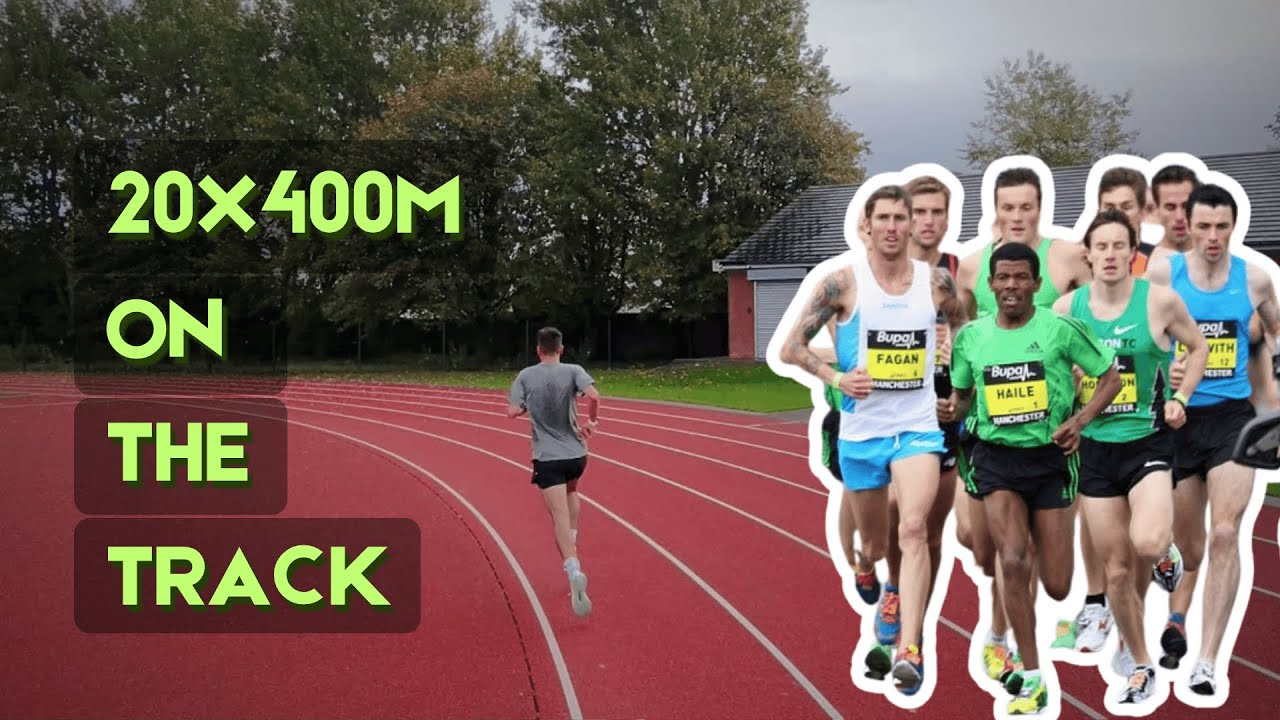 20x400m Track Session With 45 Seconds Recovery - YouTube