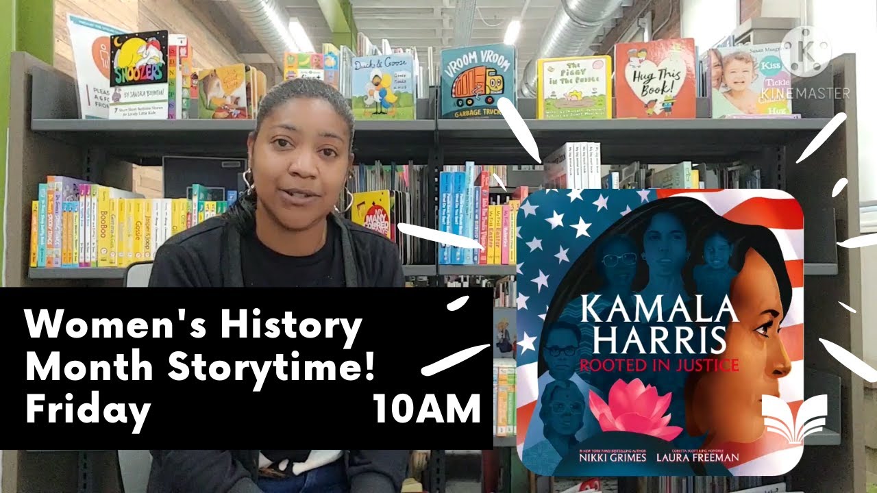 Women's History Month Storytime: Kamala Harris - YouTube