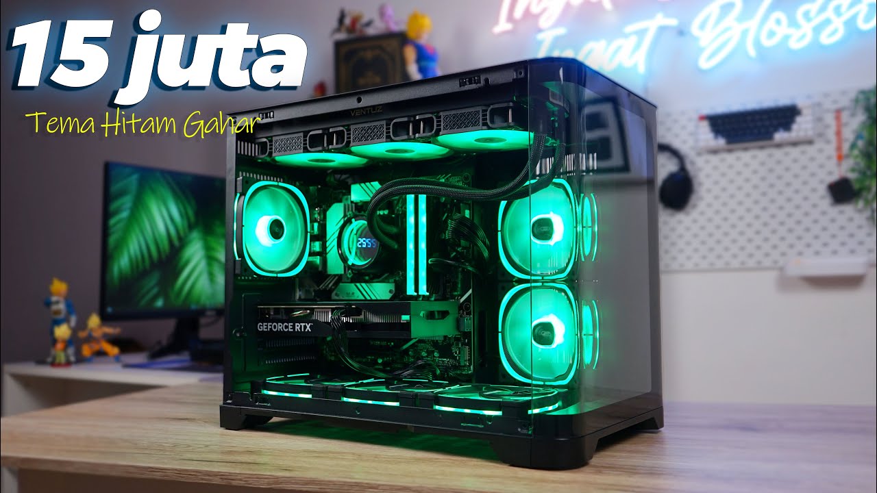 Rakit PC 15 Juta DDR5 Warna Hitam!! - YouTube