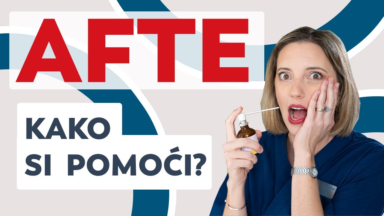 AFTE u usnoj šupljini- što je afta, čime si pomoći i što može biti znak ...