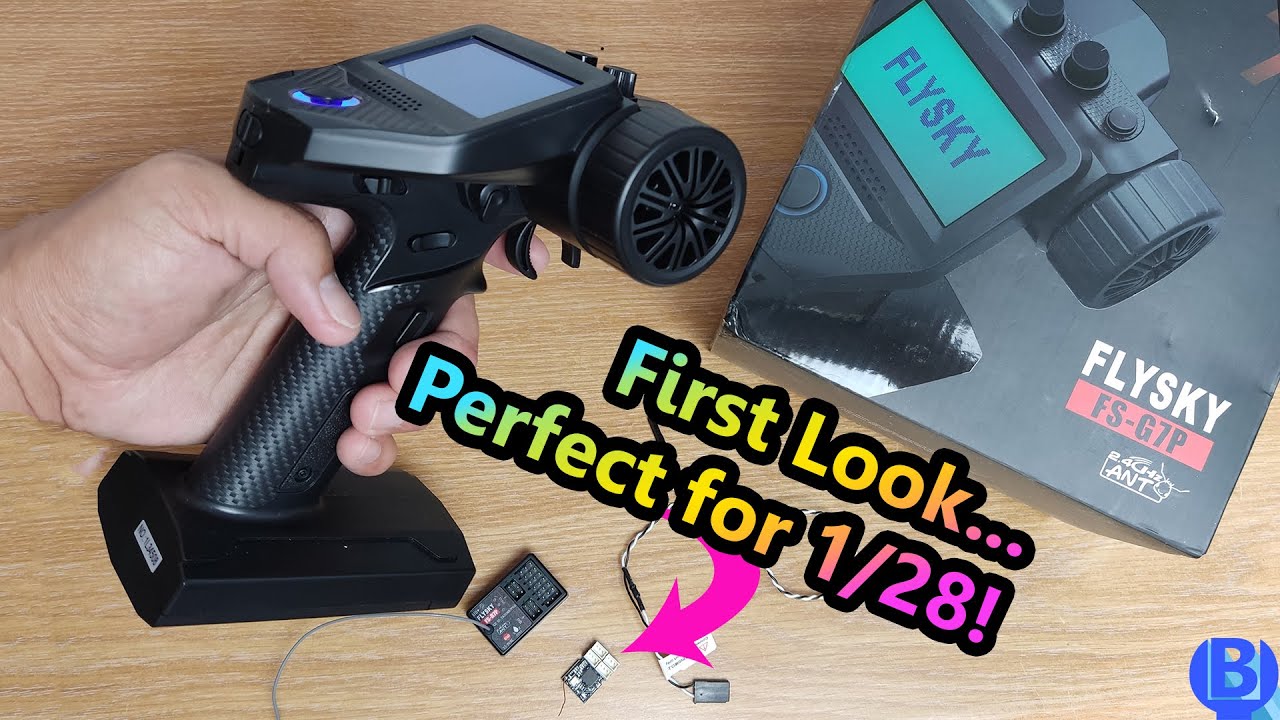 Flysky G7P Unboxing, Latency Test & First Impressions - Perfect for 1/ ...