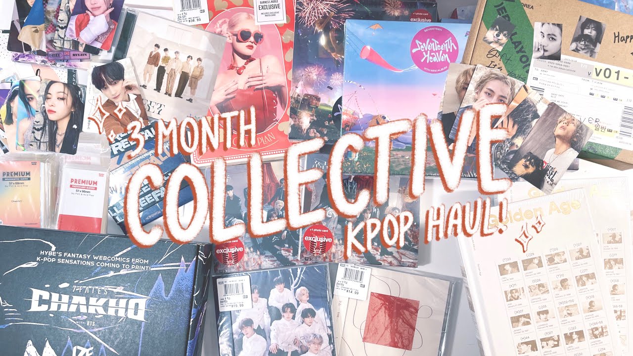 kpop collective mail haul 09-11.23 signed/exclusive albums, photocard ...