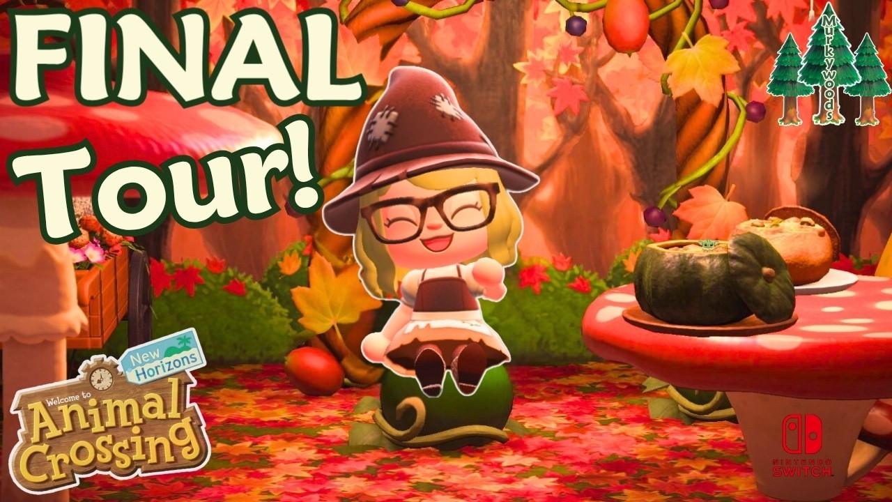 ACNH FINAL Island Tour 🍂 Fall Aesthetic | Animal Crossing New Horizons ...