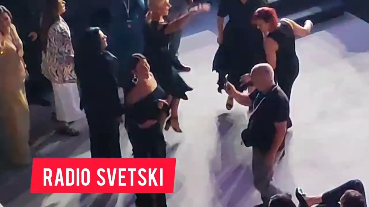 Dragana Mirkovic i Seka Aleksic najveselije na koncertu Zdravka Colica povodom otvaranja Sava ...